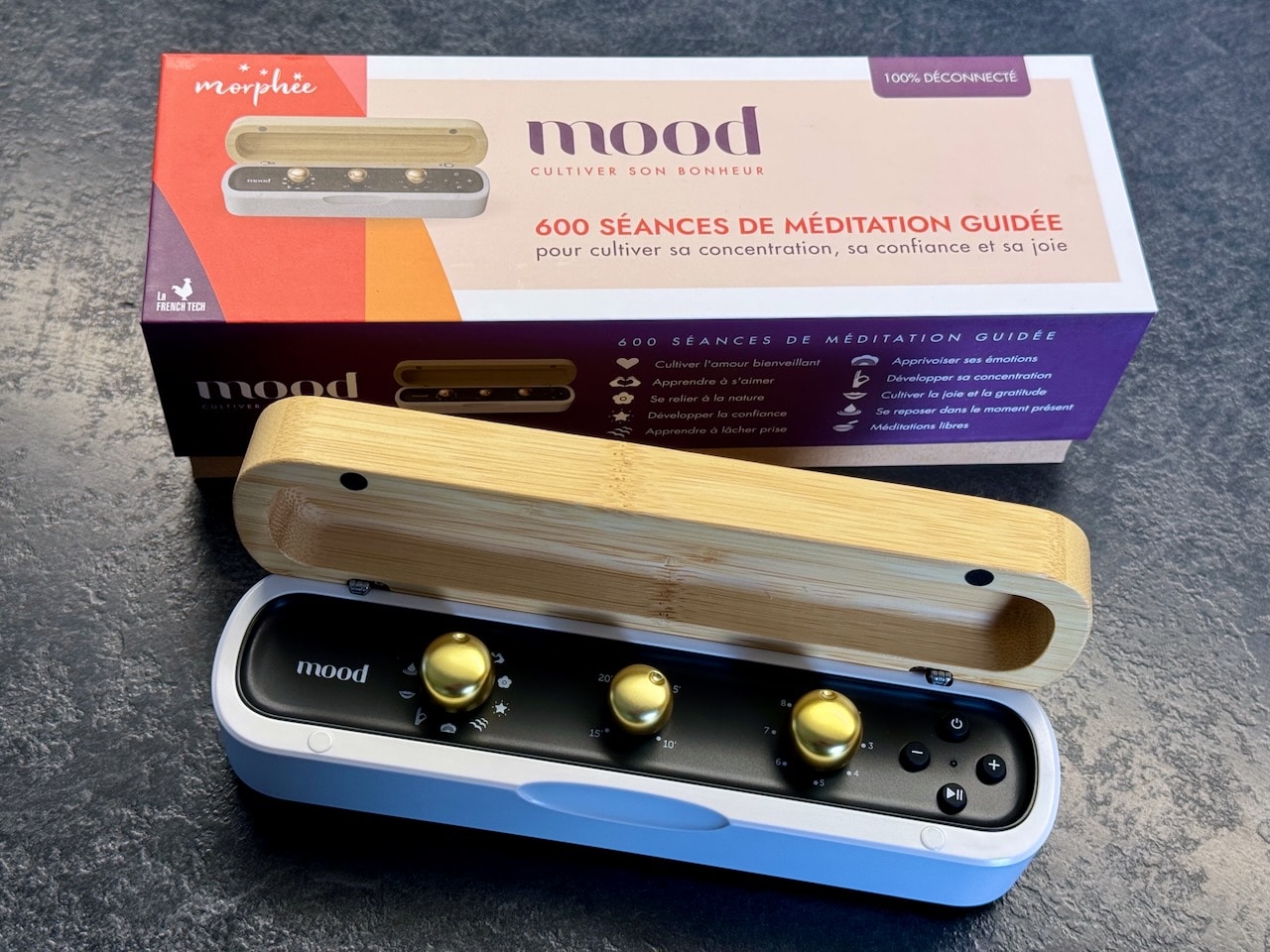 Mood : La Box de Méditation Apaisante et accessible.